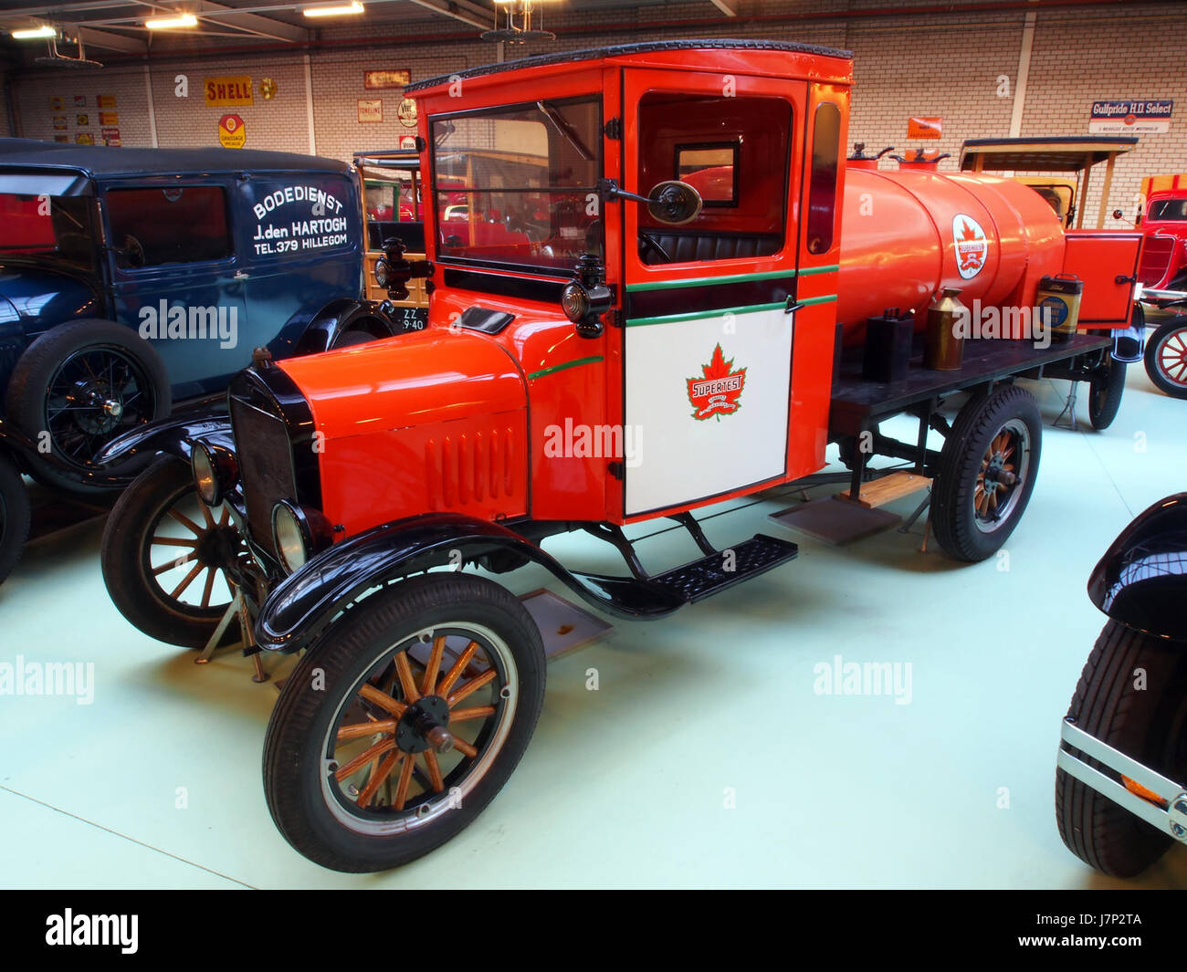 The 1919 Ford TT Tankwagen is a historical vehicle, part of the early ...