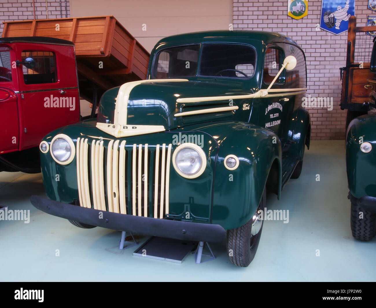 This image shows a 1947 Ford 80 798 T truck, a model used in post-WWII ...