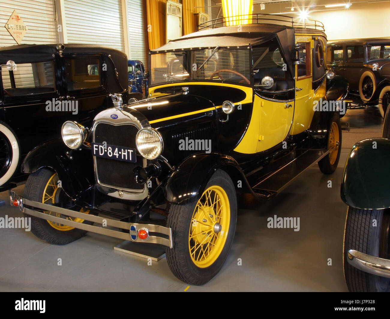 1928 Ford A Landaulette pic7 Stock Photo - Alamy