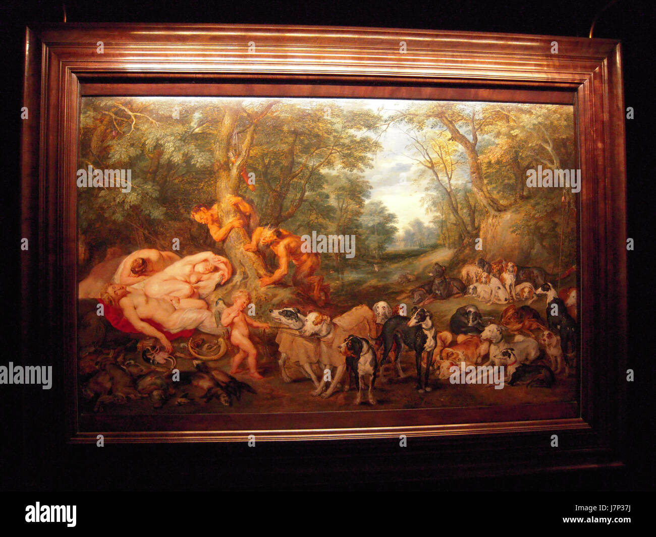 This artwork by Brueghel and Rubens depicts the mythological scene of ...