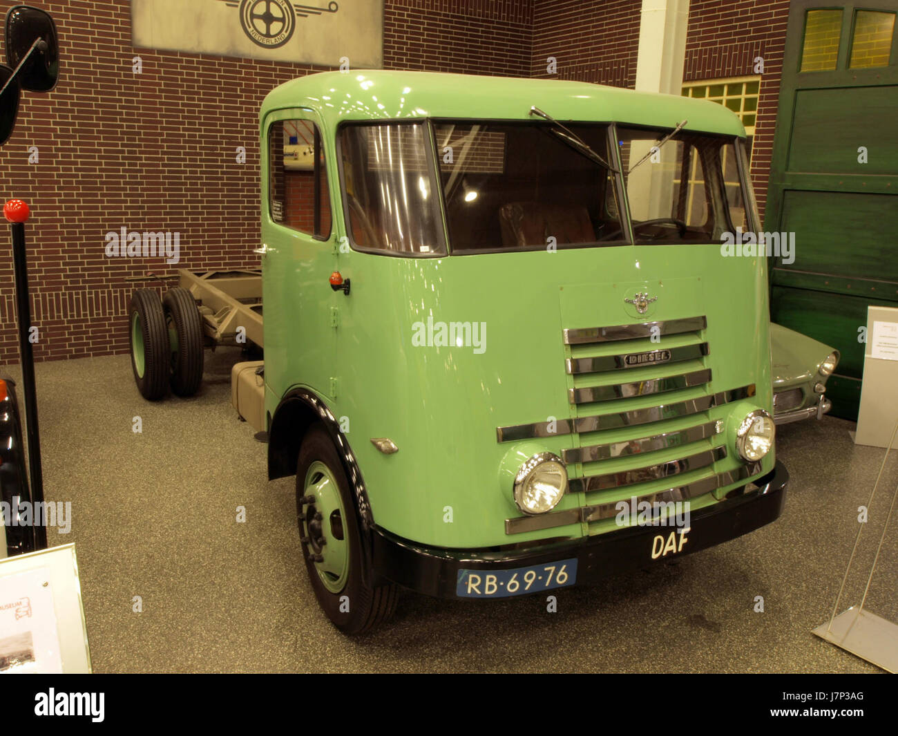 The 1950 DAF D 50 is a classic truck from the Dutch manufacturer DAF ...