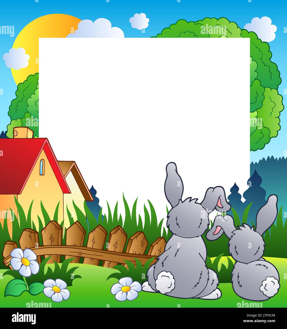 Rabbit fence field hi-res stock photography and images - Alamy