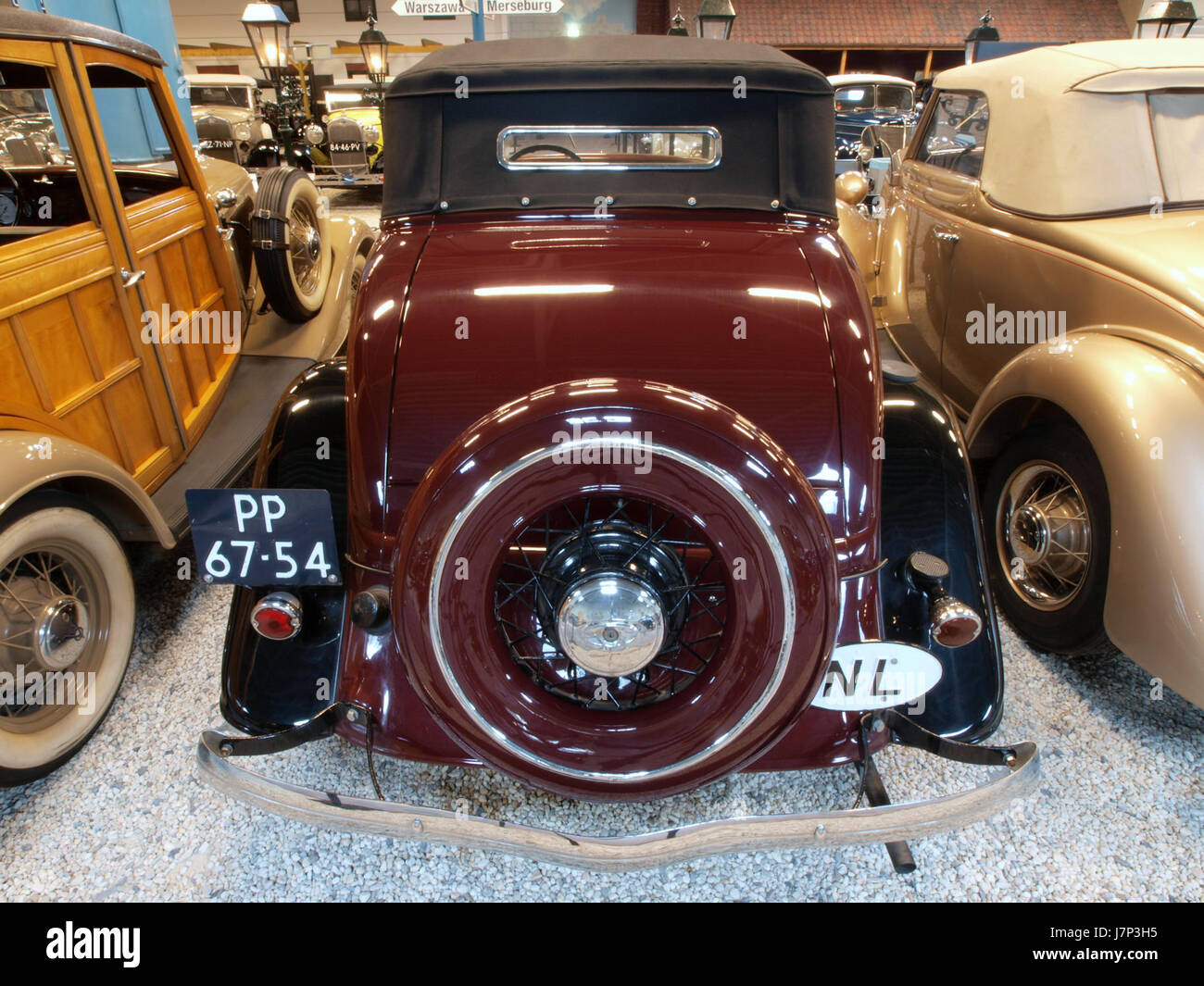 This image shows a 1934 Ford 760, a classic vehicle model from the ...