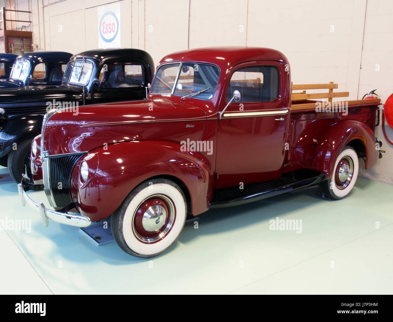 Photograph of a 1940 Ford 83 Pickup, showcasing the vehicle's design ...
