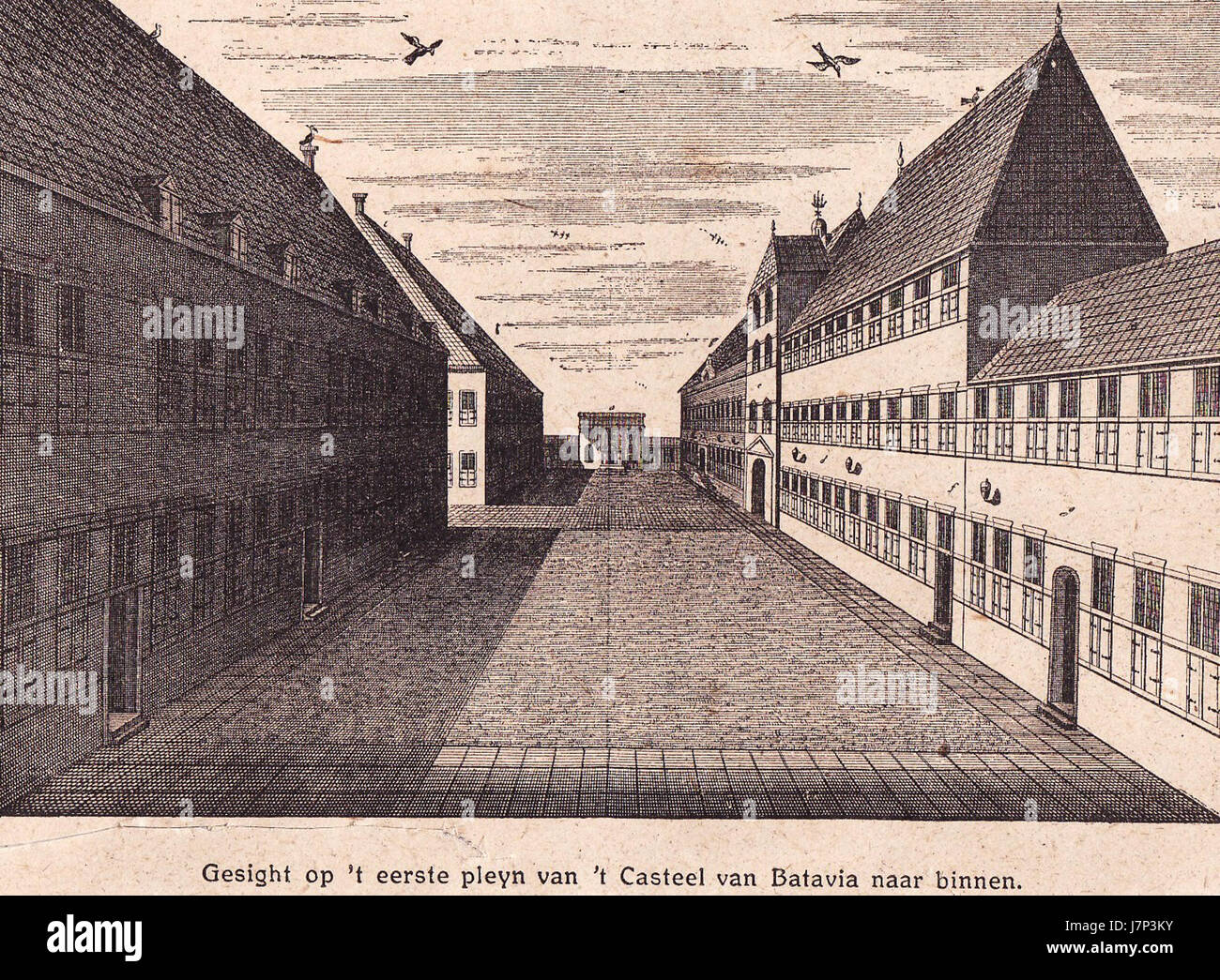 Casteel van Batavia refers to a historical site in Batavia (modern-day ...