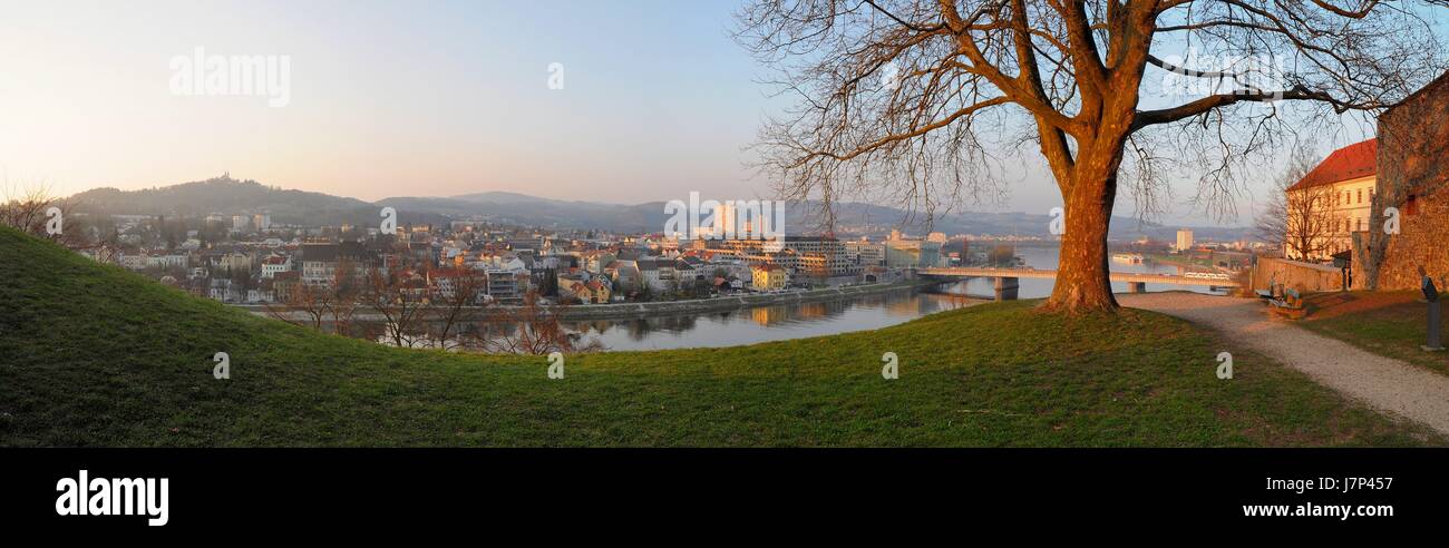 danube in linz Stock Photo - Alamy