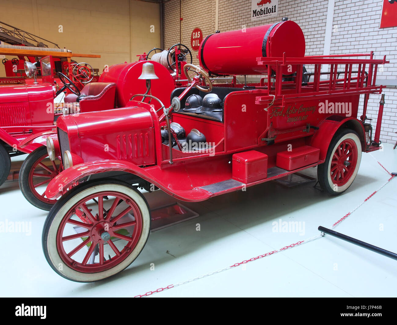 The 1929 Ford fire truck is a historical vehicle used by fire ...