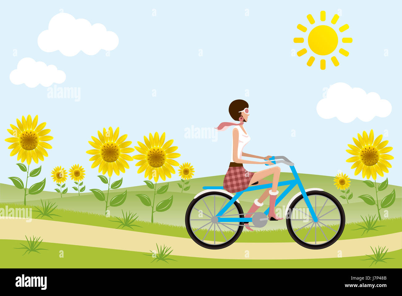 female flower plant bloom blossom flourish flourishing summer summerly ...