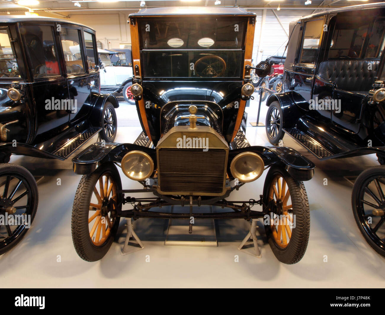 The 1915 Ford T Coupelet, a two-door vehicle from the early 20th ...