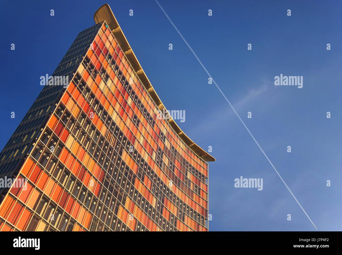 office building with sun protection Stock Photo - Alamy