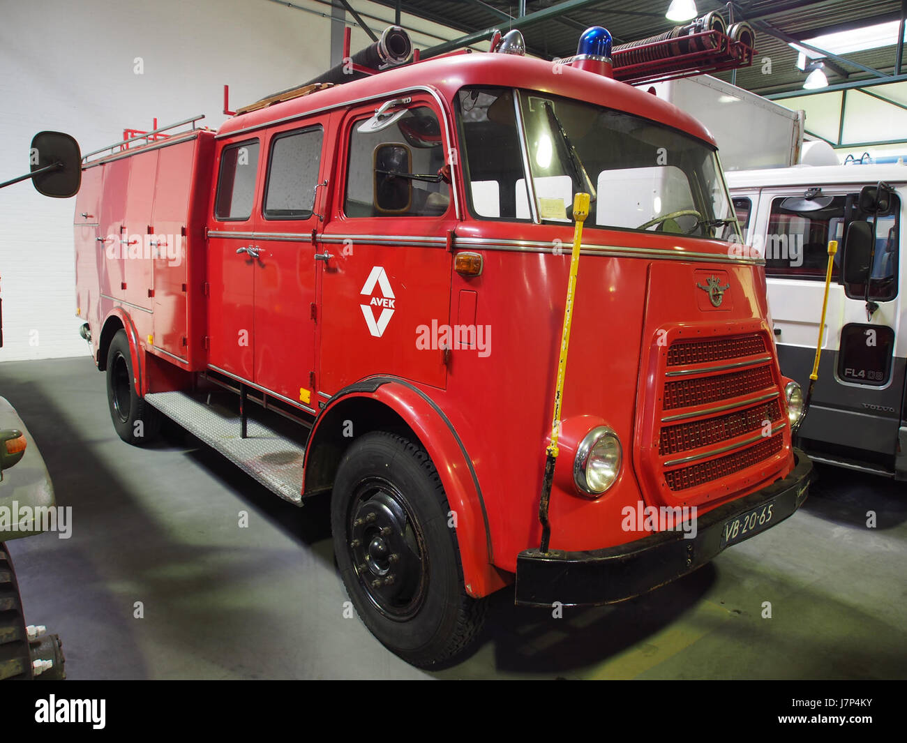 The 1962 DAF Fire Engine is a vintage firefighting vehicle known for ...