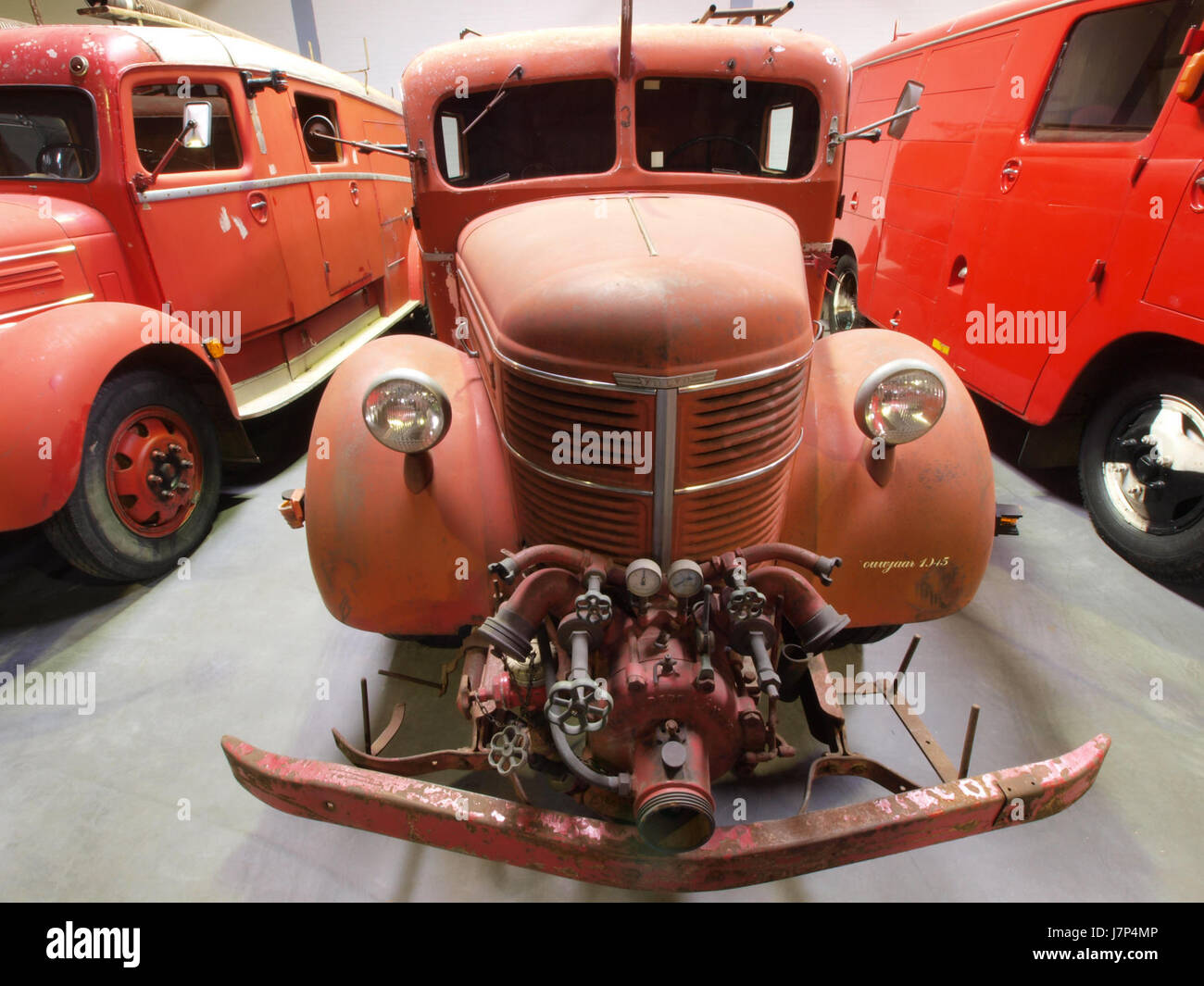 1945 Volvo Fire engine, pict3 Stock Photo - Alamy