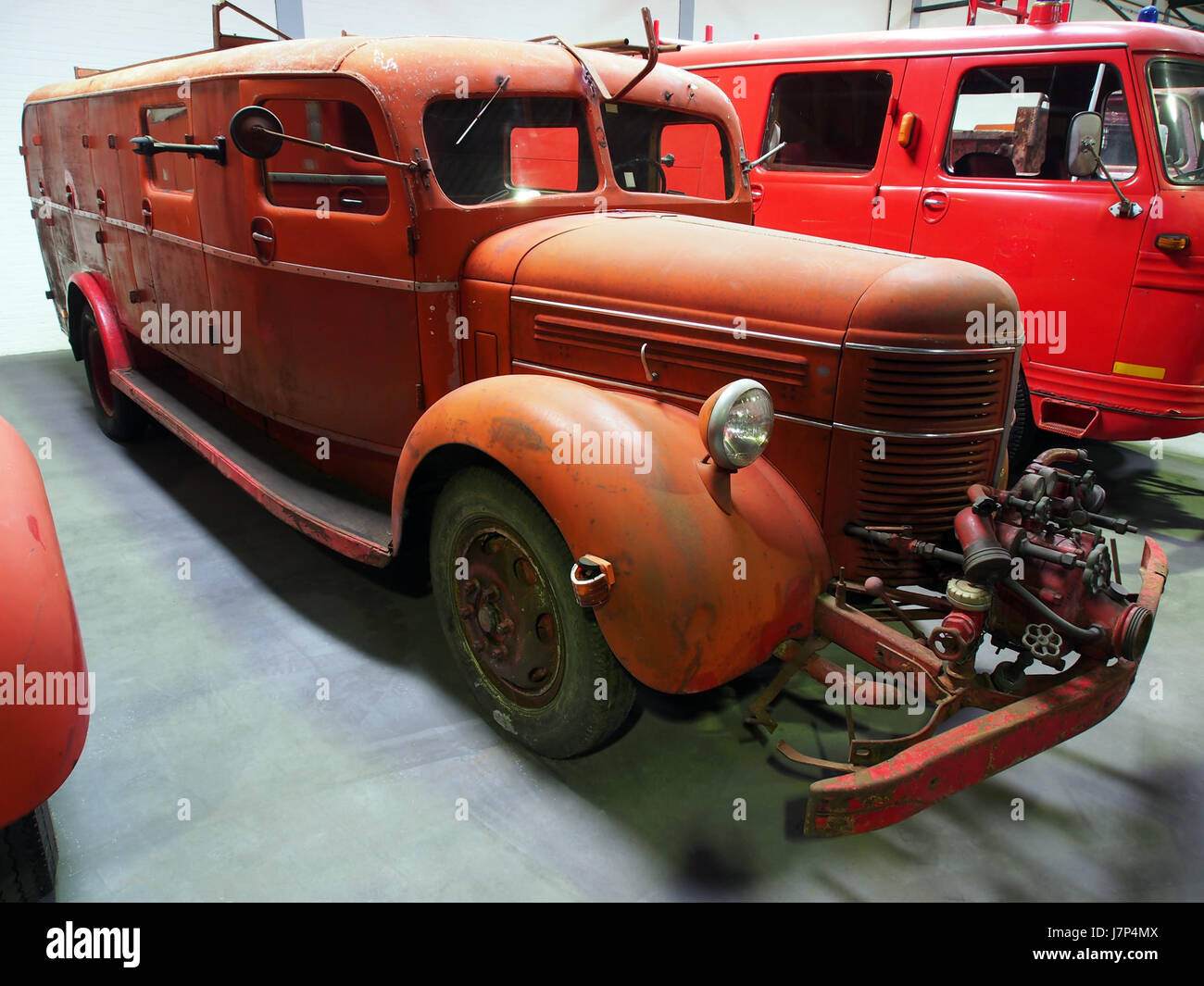 1945 Volvo Fire engine, pict6 Stock Photo - Alamy
