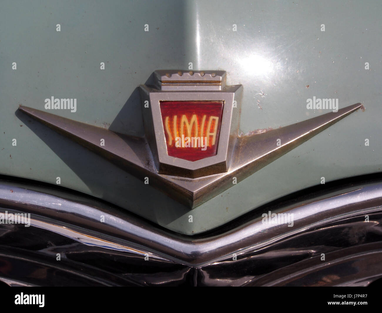 1956 Simca Versailles V8, pict3 Stock Photo - Alamy