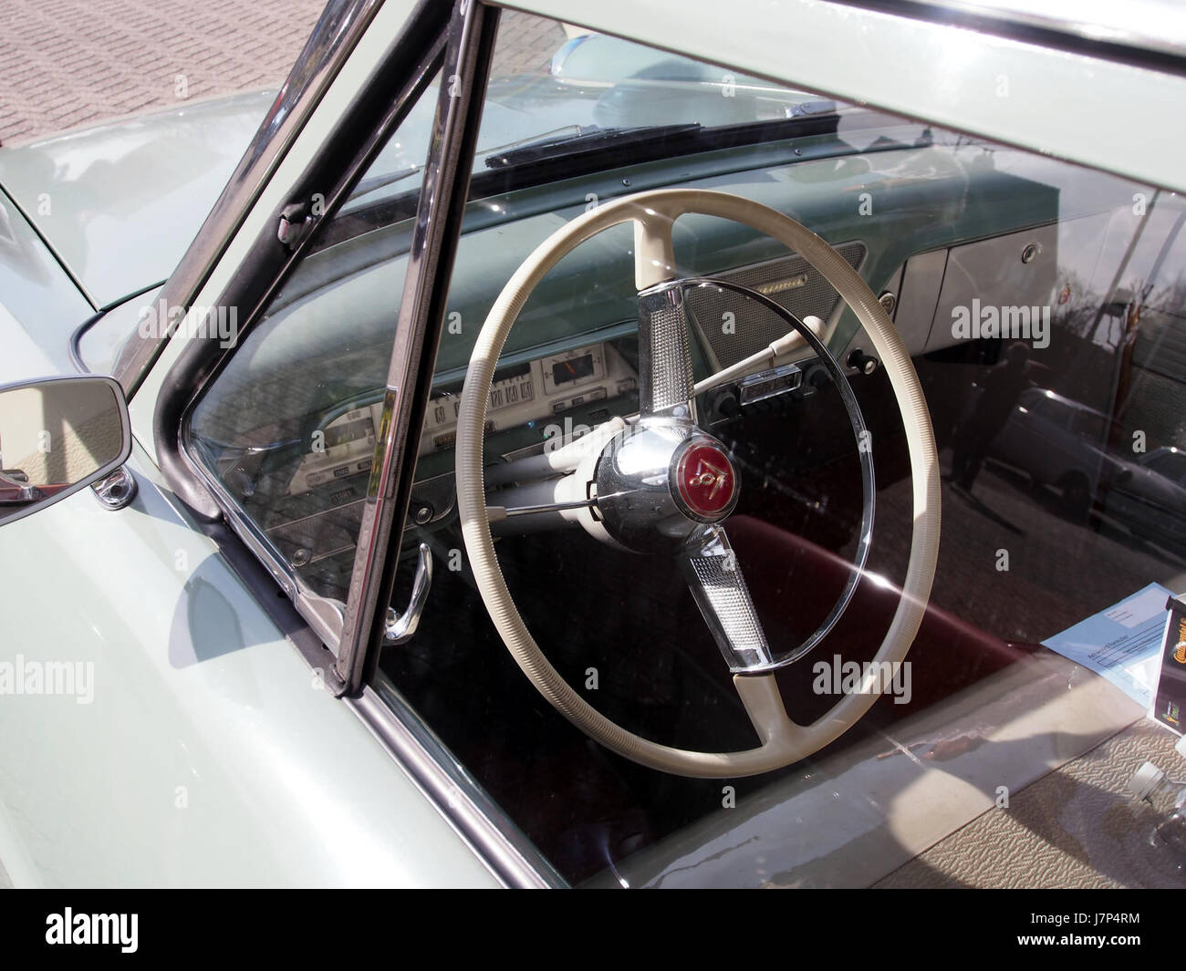 1956 Simca Versailles V8, pict4 Stock Photo - Alamy