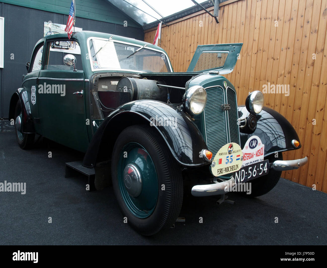 The 1937 DKW F7 was a car model from the German automobile manufacturer ...