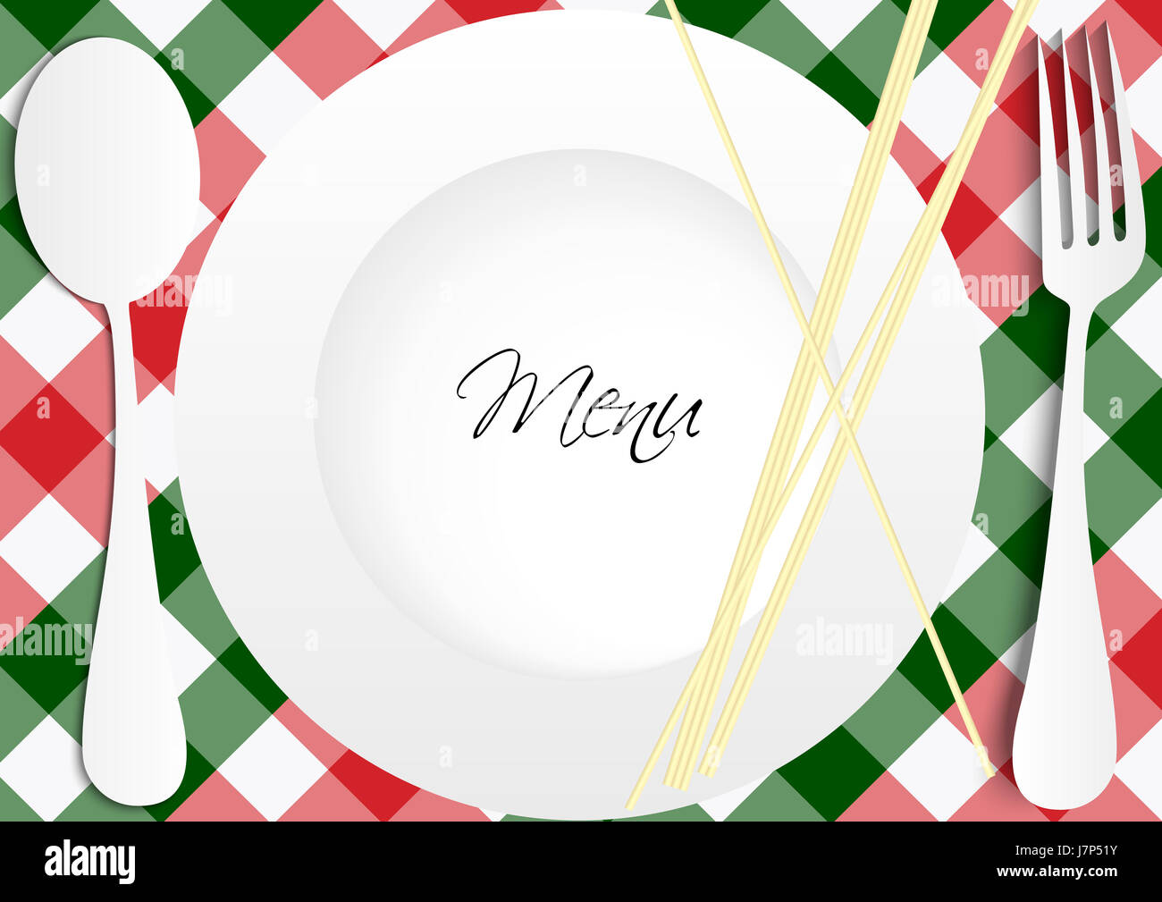 Italian Menu Background Design