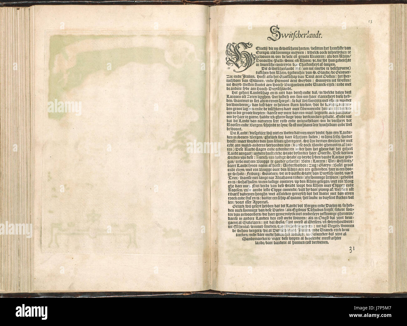 'Atlas Ortelius,' a historical cartographic work by Abraham Ortelius ...