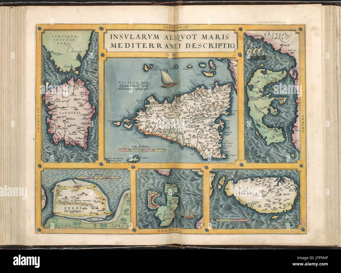 Atlas Ortelius is a renowned historical map collection by Abraham ...