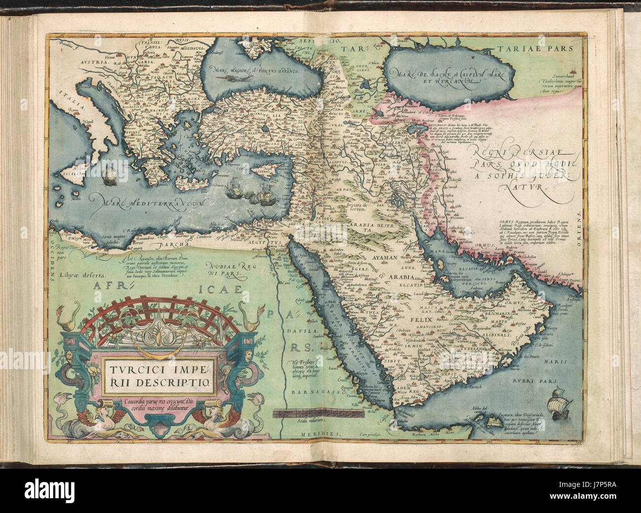 The Atlas Ortelius is a famous world atlas created by Abraham Ortelius ...
