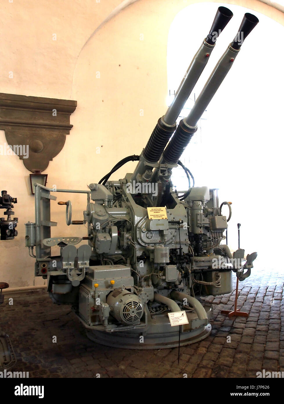 1936 40mm AAA Machinegun used at coastal fortifications pic3 Stock ...