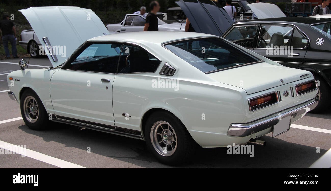 The 1975 Toyota Carina 1600GT is a classic Japanese sports sedan, known ...