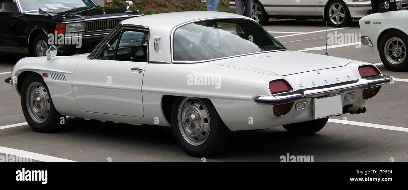 1971 Mazda Cosmo Sport rear Stock Photo - Alamy