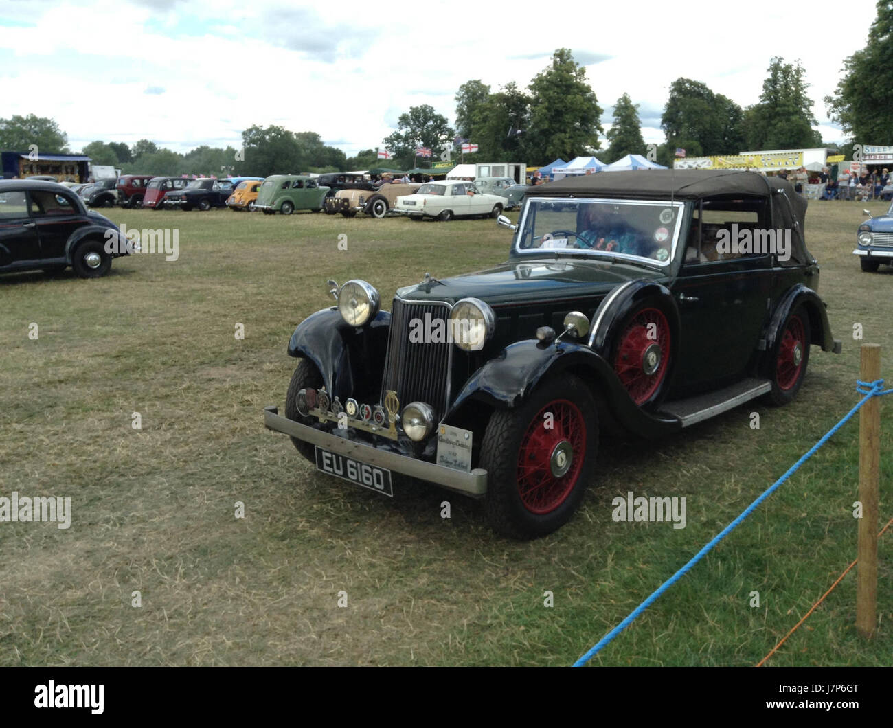 1936 Armstrong Siddeley 12 Tickford drophead coupe, a British luxury ...