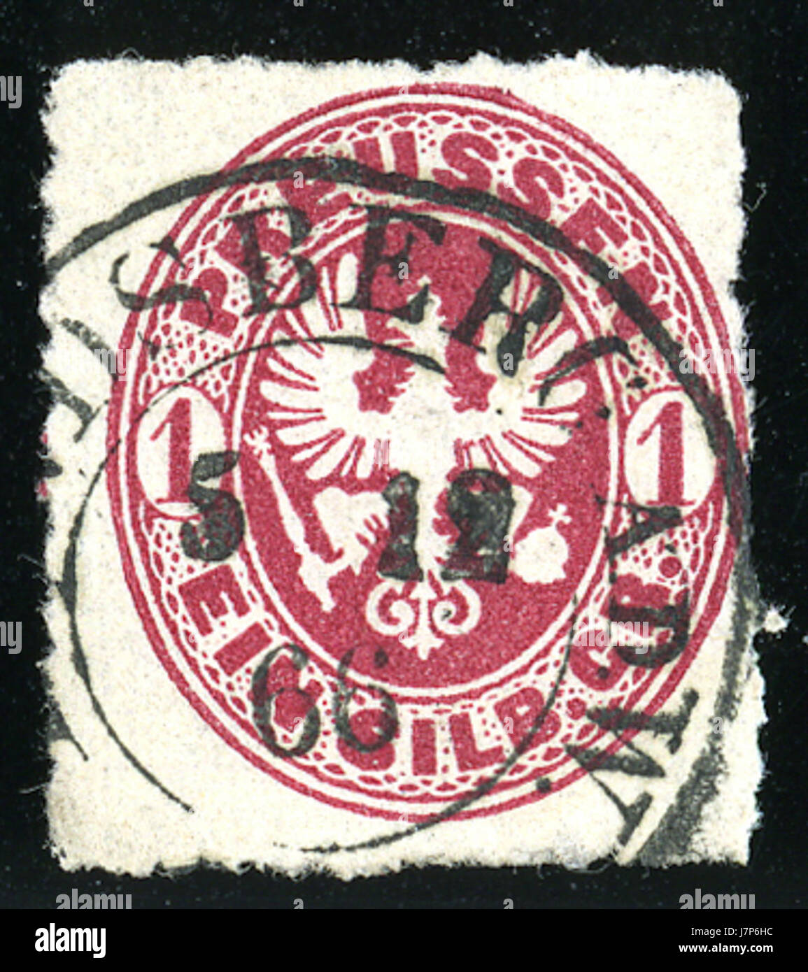 The 1866 Prussia Landsberg Warthe GorzowWielkopolski Mi16 is a ...