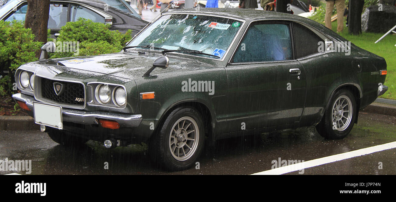 The 1972 Mazda Savanna GT is a sports car produced by Mazda, featuring ...