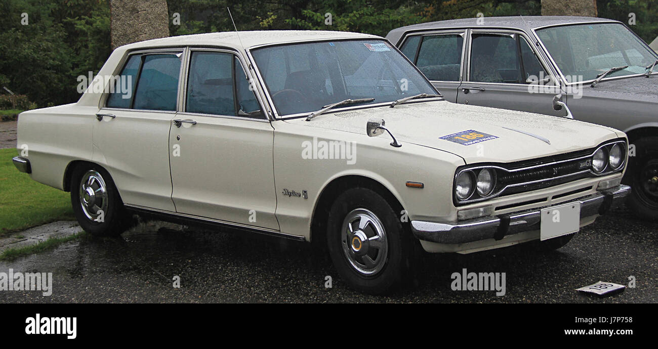 1970 Nissan Skyline Sedan 2000GT Stock Photo - Alamy