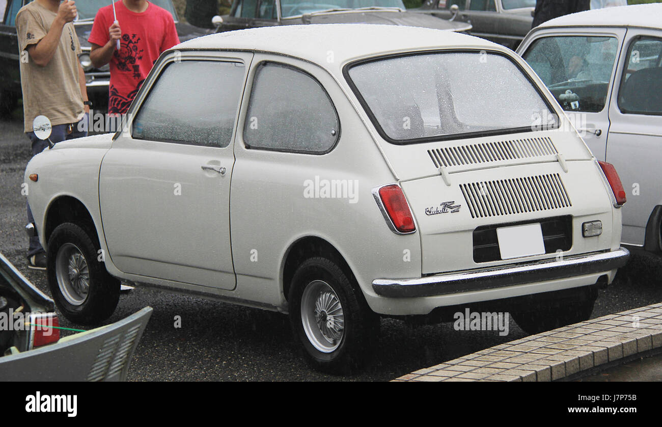 1970 Subaru R 2 rear Stock Photo - Alamy