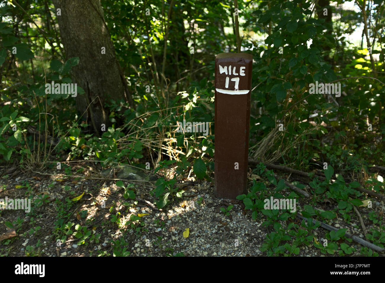 The 17-mile marker, located along the Chesapeake and Ohio Canal, is an ...