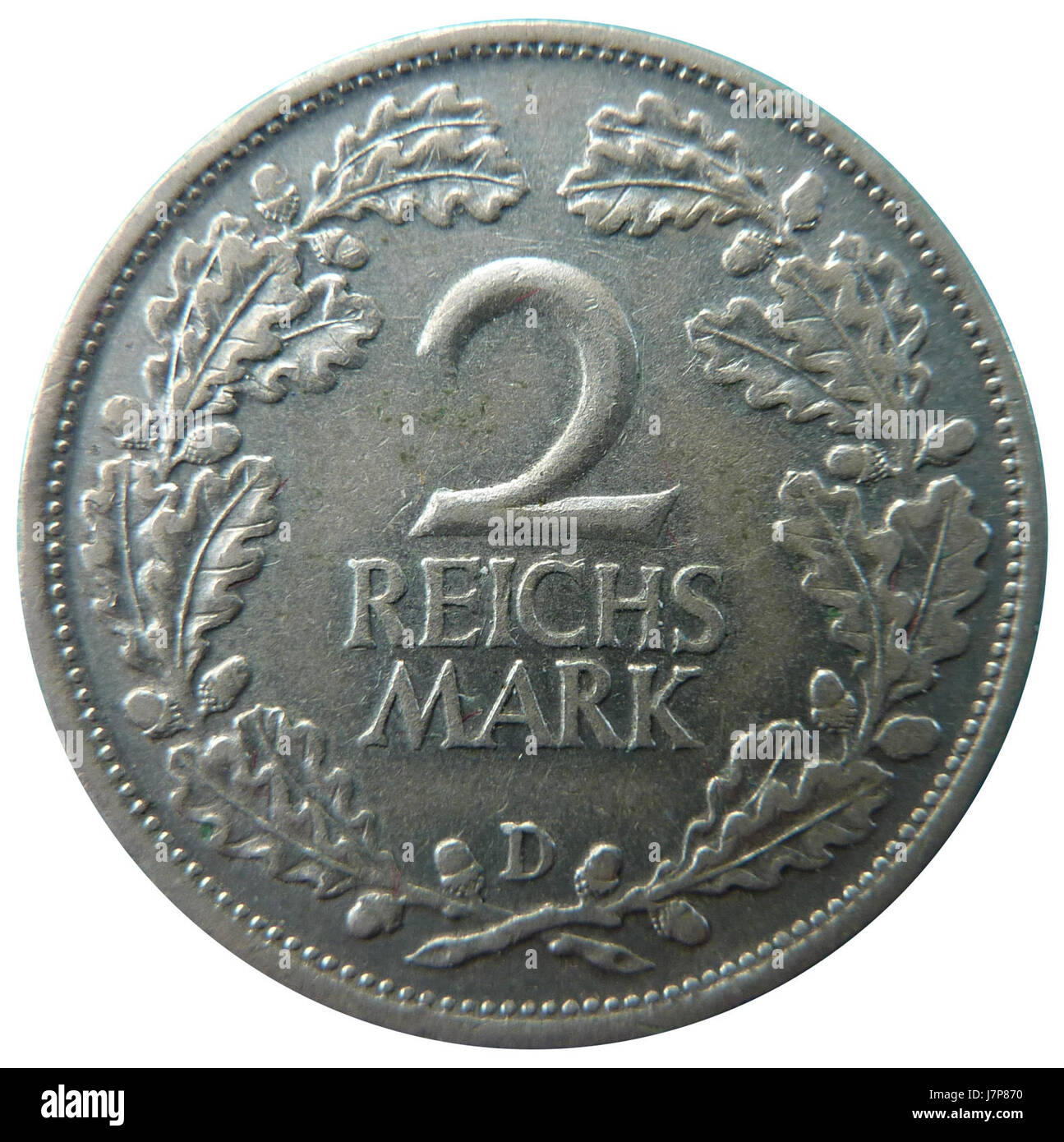 2 Reichsmark 1926 VS Stock Photo - Alamy