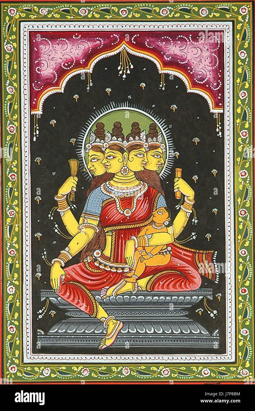 Brahmani Matrika Devi is a Hindu goddess, often depicted as a motherly ...