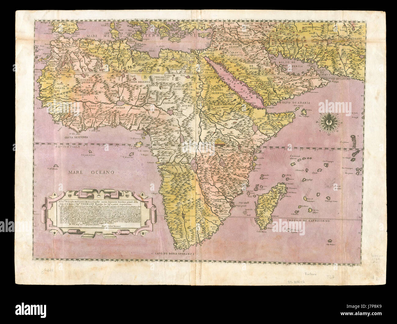 16th century africa map hi-res stock photography and images - Alamy