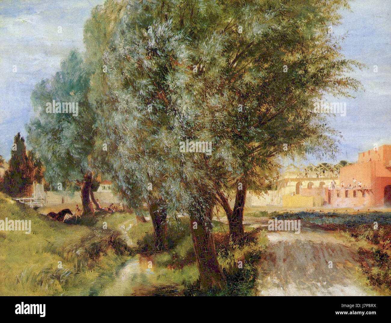 Adolf Friedrich Erdmann von Menzel, a 19th-century German painter, was ...