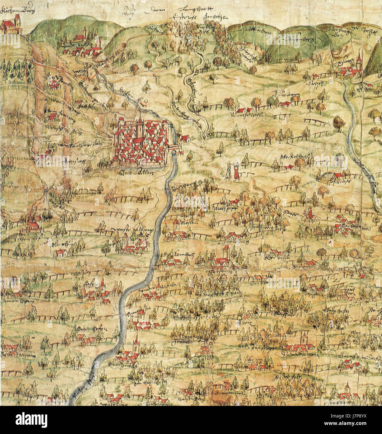 Aalen map hi-res stock photography and images - Alamy