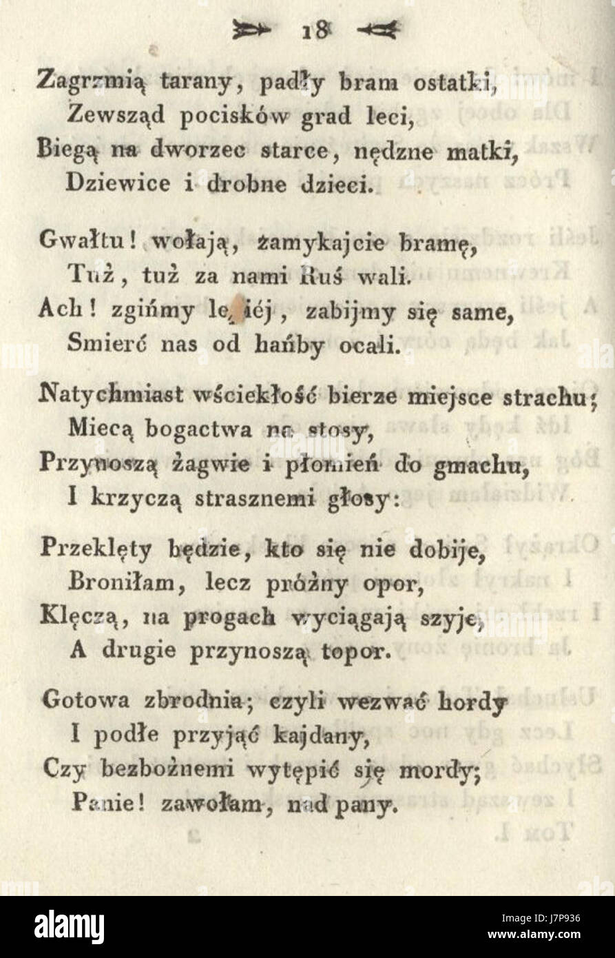 Adam Mickiewicz's 'Poezye' (Poems), published in 1822, is a collection ...