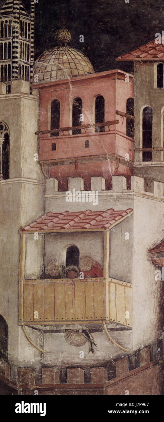 Ambrogio Lorenzetti was an Italian painter of the Sienese school ...