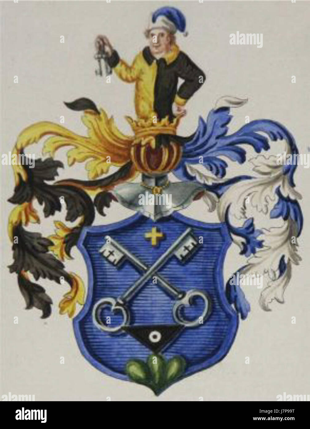 This refers to the Ammann family crest (Wappen) from Schaffhausen ...