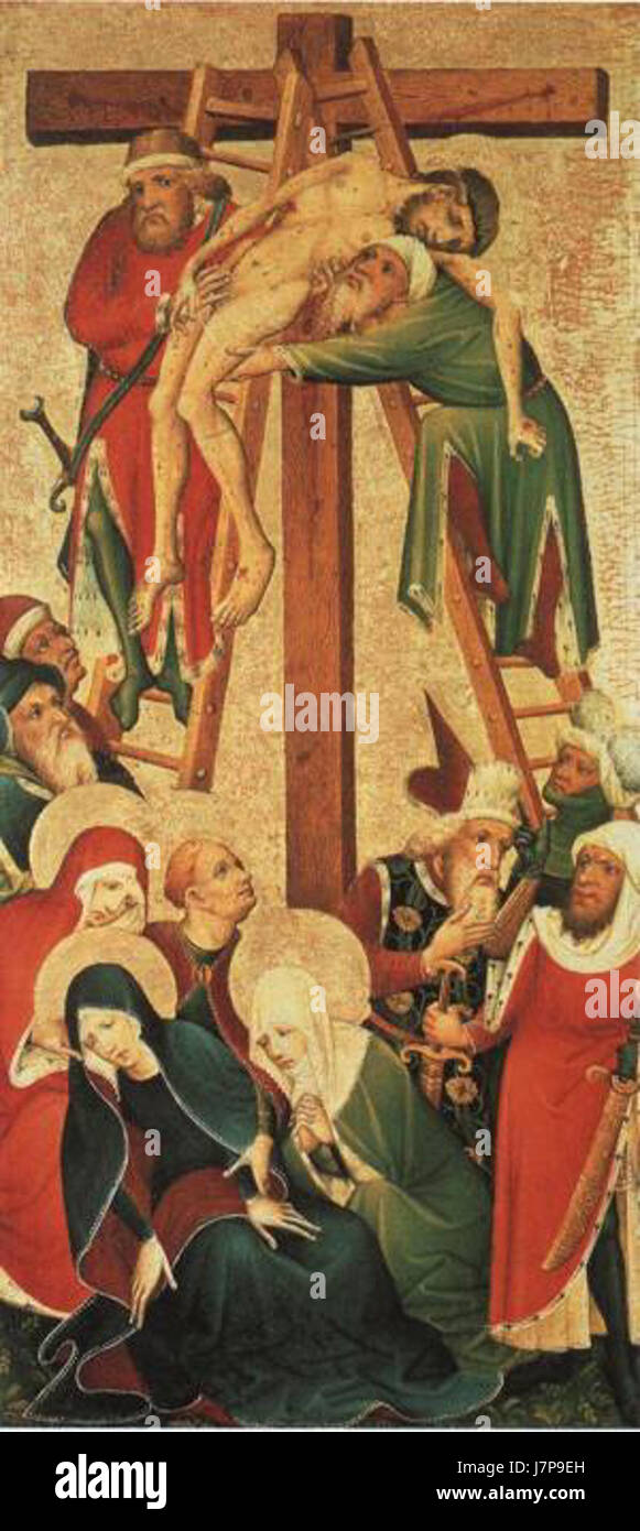 Jesus body is removed from the cross hi-res stock photography and ...