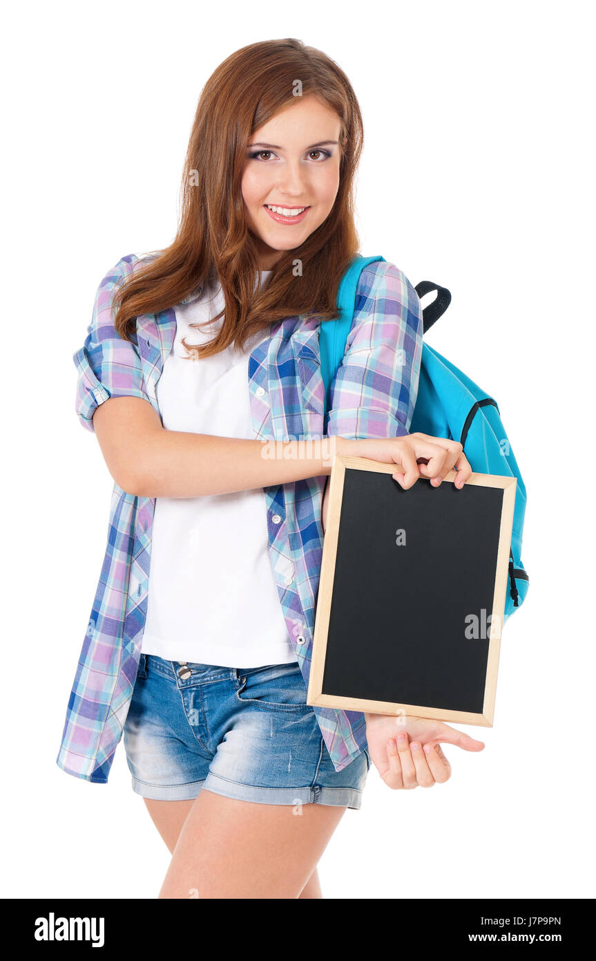 White middle school girl hi-res stock photography and images - Alamy