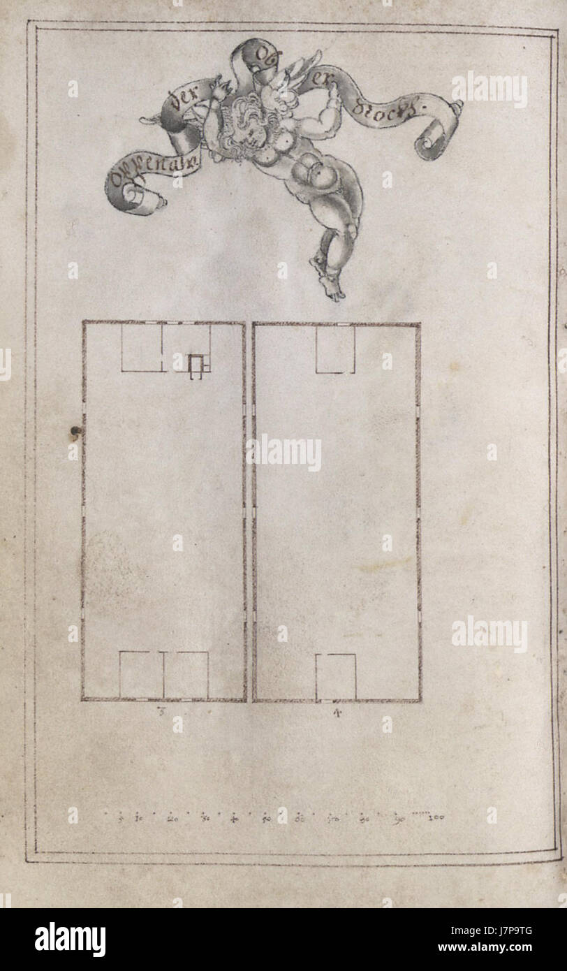 'Architectura Capucinorum' is a historical architectural manuscript ...