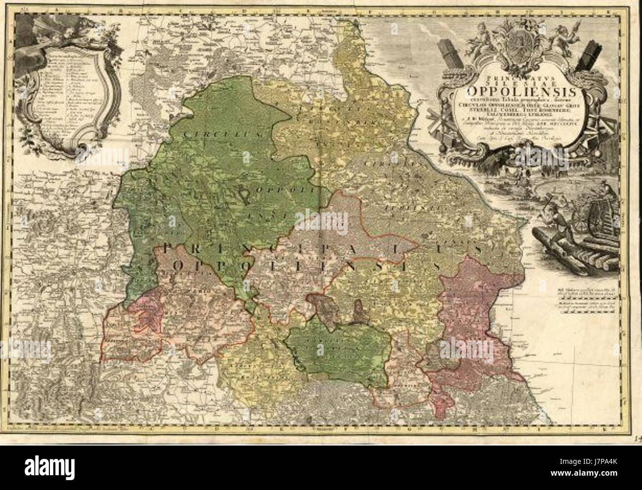 Atlas Silesiae is a geographical and historical map collection ...
