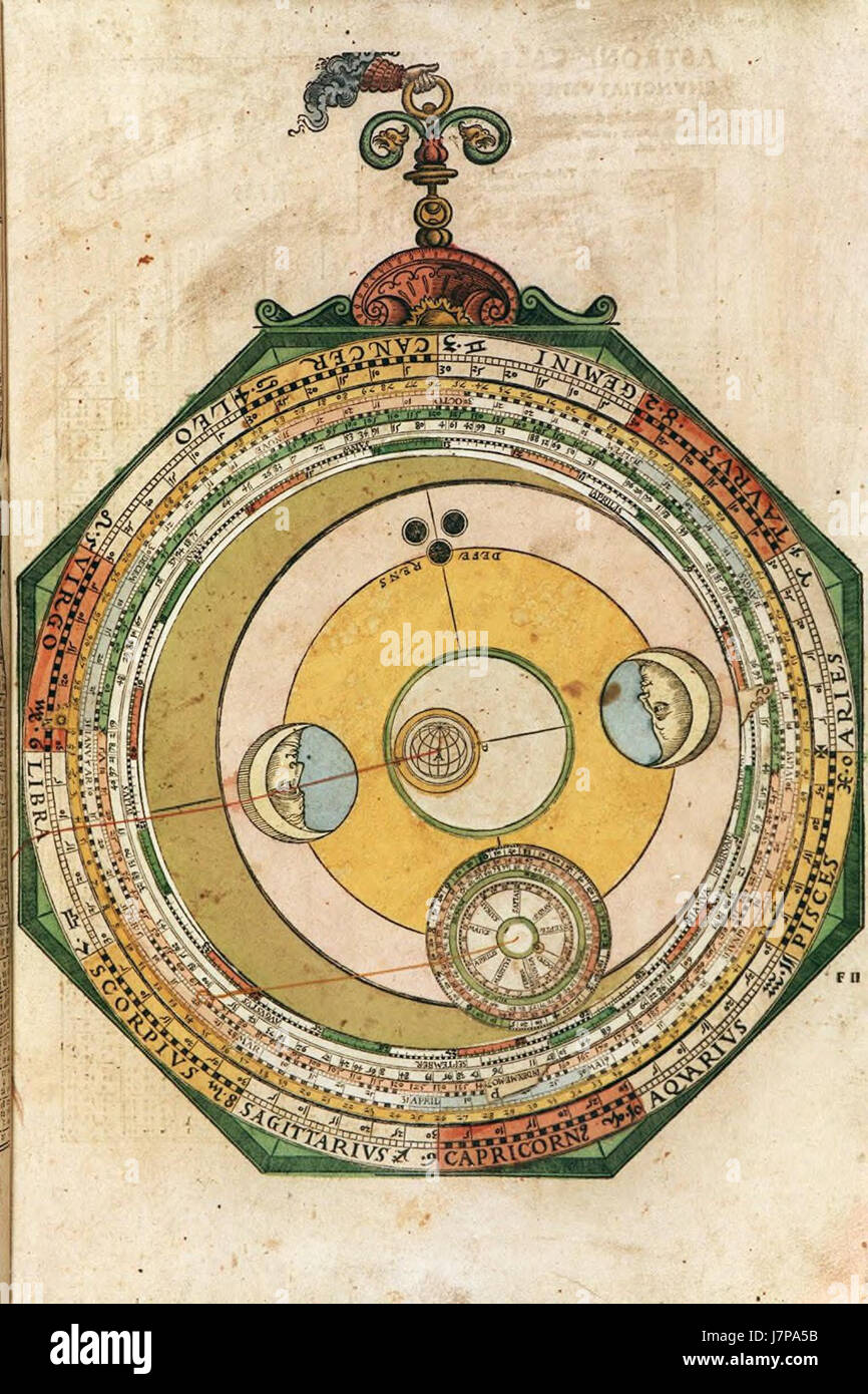 The *Astronomicum Caesareum* (1540) is a famous astronomical work by ...