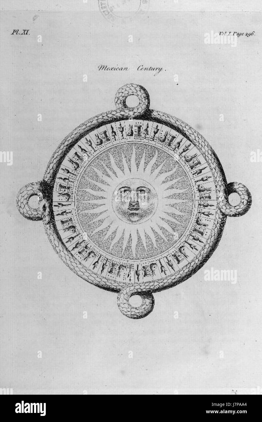 Aztec line drawing Black and White Stock Photos & Images - Alamy