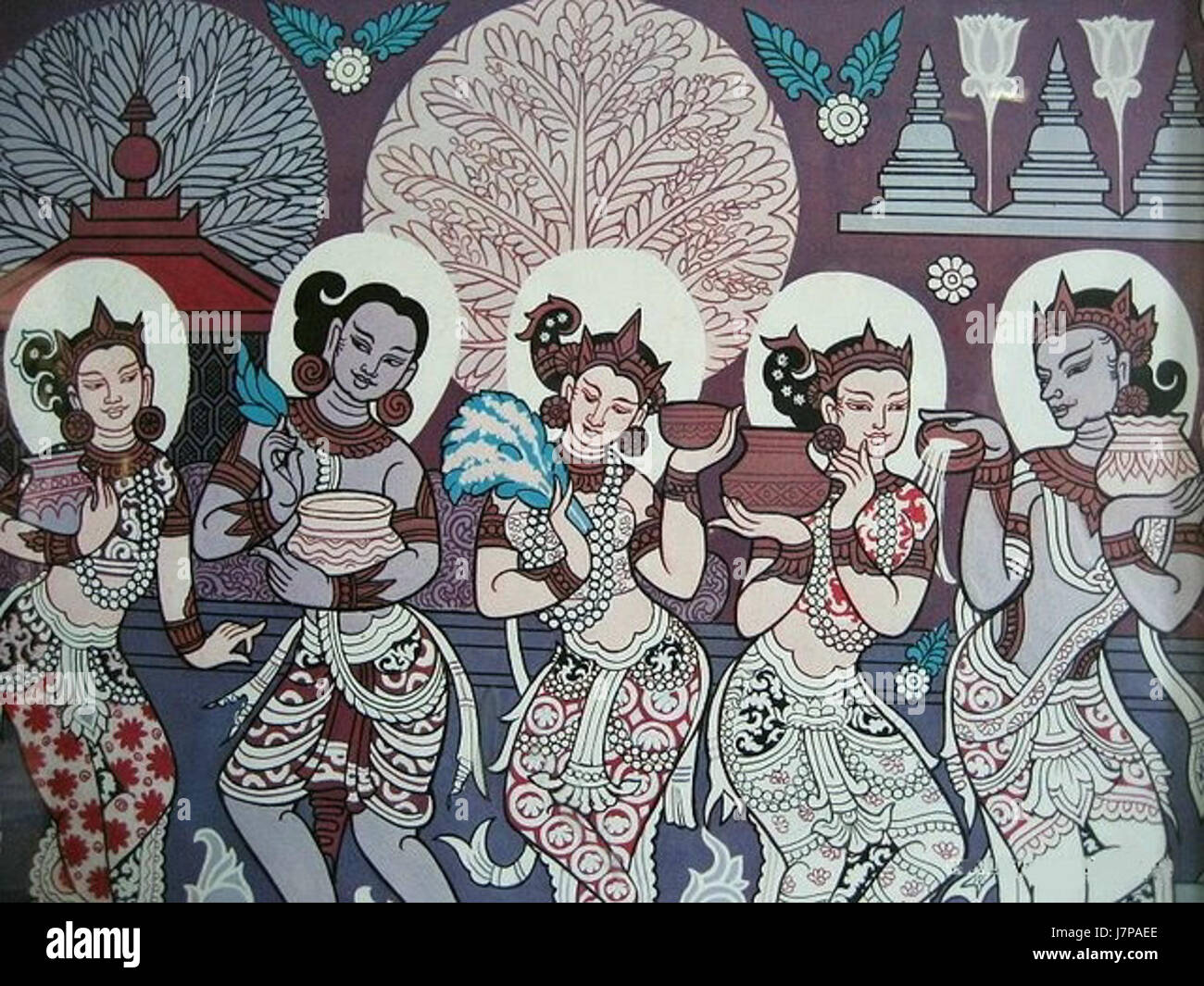 Bagan era painting thingyan hi-res stock photography and images - Alamy
