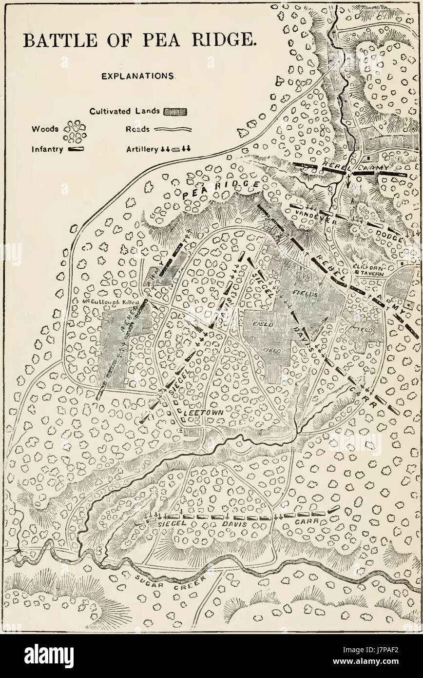 The Battle of Pea Ridge was a significant conflict during the American ...