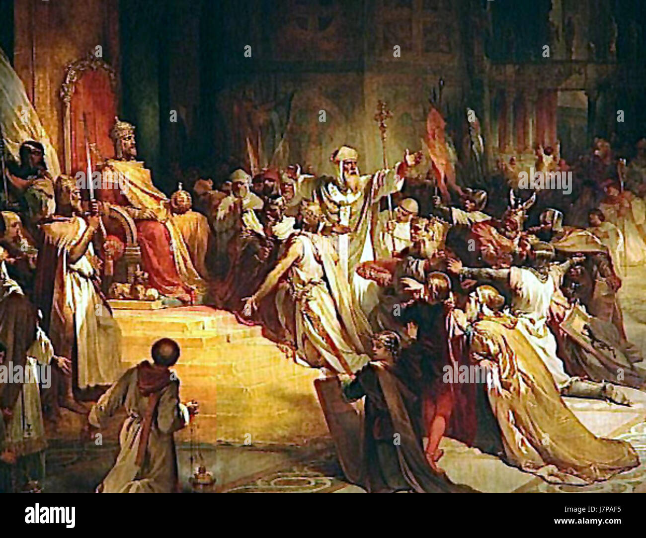 Baldwin I of Constantinople Stock Photo - Alamy